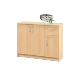 Bega Consult OPTIMUS Kommode 5 Buche NB BHT ca. 109x 86x35 cm