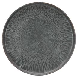 Creatable Gourmetplatte rund Uno Volcano 33 cm Anthrazit