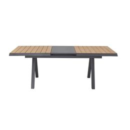LC Garden Ausziehtisch Kumasi ca. 200-260x100x77 cm Teakholz/Anthrazit