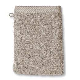 Kela Waschhandschuh Ladessa 15x21 cm Silbergrau
