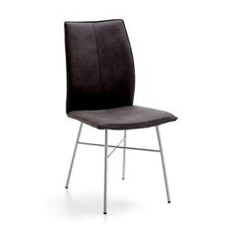 NIEHOFF SITZM&Ouml;BEL Niehoff Stuhl Capri Anthrazit ca. 46x83x57 cm
