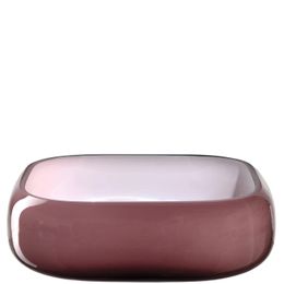 Leonardo Schale MILANO dunkelrot 23x23