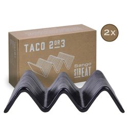Creatable Streat Taco Stand 2 22 x 10,5 Schwarz