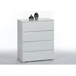 Bega Consult SPICE Kommode 4 breit Wei&szlig; / Wei&szlig; HG / 4 SK BHT ca. 65x 80x40 cm