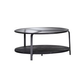 Gutmann Couchtisch Black Betty Glas/schwarz