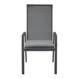 LC Garden Positionsstuhl Sunfort Anthrazit/Silber 63x57x110 cm