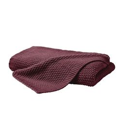 Hahn Haustextilien Hahn Strickdecke ca. 130x170 cm Marsala