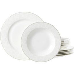 Ritzenhoff & Breker Ritzenhoff Tafelservice Isabella 12-tlg. Wei&szlig;/Beige