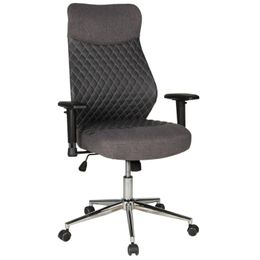 Duo Collection Chefsessel Kimi Anthrazit, belastbar bis 100 kg