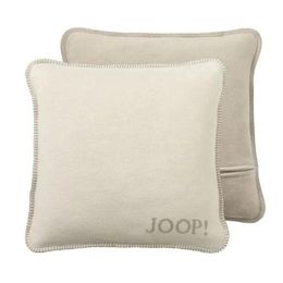 JOOP! Kissenh&uuml;lle Pergament-Sand 50x50