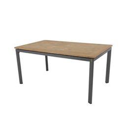 MwH Gartentisch Alutapo 160x95x74 cm Iron Grey