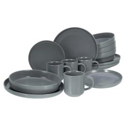 Creatable Kombiset 16-tlg Nordic grau matt