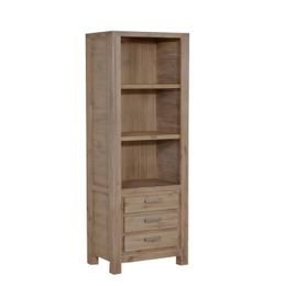 Gutmann B&uuml;cherregal Tunis Akazie teilmassiv ca. 67x45x180 cm