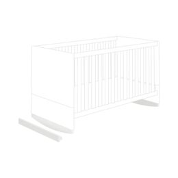 Paidi Wiegefunktion-Set f&uuml;r Babybett Fiona Kreidewei&szlig;
