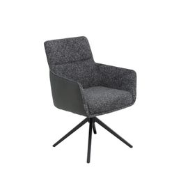 Hela Stuhl Udine S Anthrazit drehbar ca 62x90,50x66 cm