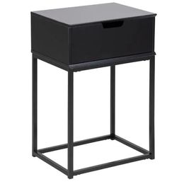 Actona Nachttisch Mitra schwarz ca.40x61,5x30 cm
