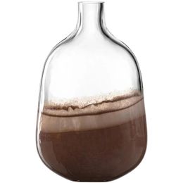 Leonardo Vase CASOLARE 33,5 cm braun
