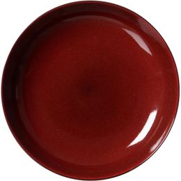 Ritzenhoff & Breker Ritzenhoff Suppenteller Gambia 23 cm Rot