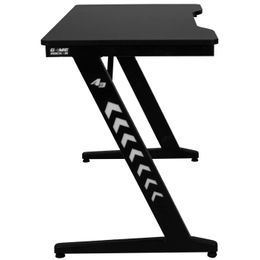Duo Collection Schreibtisch Game-Rocker GT-20 No.2 Schwarz, belastbar bis 80 kg