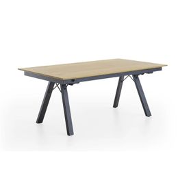 Niehoff Design-Tisch Bridge Charaktereiche furniert ca. 160-240x75x100 cm