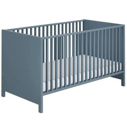 Paidi Olli Babybett Mattblau 70x140 cm