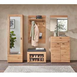 Wohn-Concept Garderobenkombination Malaga Altesche massiv ca. 240x194x39 cm