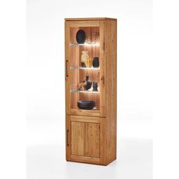 NIEHOFF SITZM&Ouml;BEL Niehoff Vitrine New Castle Eiche ca. 60x198x42 cm