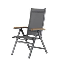 MwH Multipositionssessel Reno 62x108,5x70 cm Iron Grey