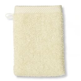 Kela Waschhandschuh Ladessa 15x21 cm Offwhite