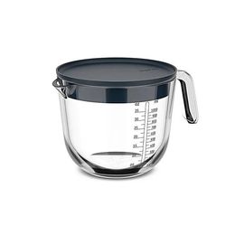 Mepal Glas Messbecher Chef it Navy 1 L