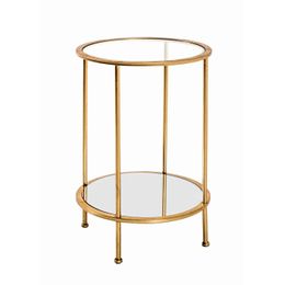 HAKU Beistelltisch Faro 1 gold