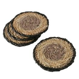 Boltze Untersetzer Babou 4-tlg. Seegras 10 cm
