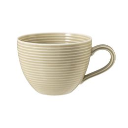 Seltmann Weiden Seltmann Kaffeeobertasse 0,26 l Sandbeige mit Relief