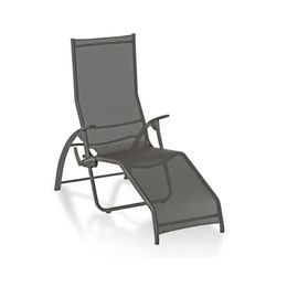 Kettler B&auml;derliege Tampa Aluminium Anthrazit ca. 180x73x120 cm