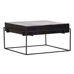 Gutmann Couchtisch Mix & Match bronzefarben antik/schwarz ca. 83x45x83 cm