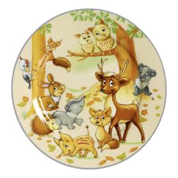 Ritzenhoff & Breker Ritzenhoff Teller Waldtiere 19 cm Bunt