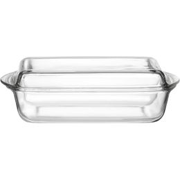 Ritzenhoff & Breker Ritzenhoff Auflaufform Cucina 2,8 l mit Deckel Klar