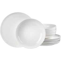 Ritzenhoff & Breker Ritzenhoff Tafelservice Skagen 12-tlg. Wei&szlig;