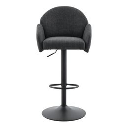 Hela Barstuhl Holly H Anthrazit ca. 51,5x53x96-117 cm