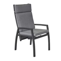 LC Garden Positionsstuhl Sondrino Anthrazit/Hellgrau ca. 58x72x110 cm
