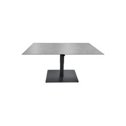LC Garden Bistrotisch Bondino h&ouml;henverstellbar Betonoptik/Anthrazit ca. 140x80x48-66 cm