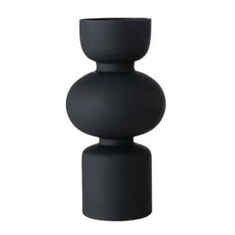 Boltze Vase Nelika schwarz 29 cm