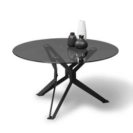 M2 Beaut&eacute; M2 Couchtisch Miri Schwarz ca. 80 cm