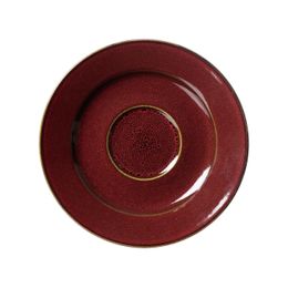 Ritzenhoff & Breker Ritzenhoff Untertasse Gambia 15,5 cm Rot