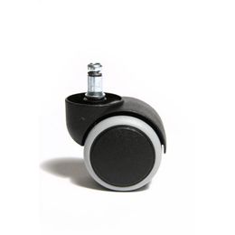 Topstar HArtbodenrollen 5-tlg. schwarz/silber