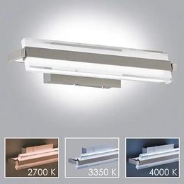 Fischer und Honsel F&H Wandleuchte B35 H8 nickelfarben, klar