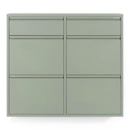 SPINDER DESIGN Spinder Schuhschrank Billy Dusty green, ca. 98x86x15 cm