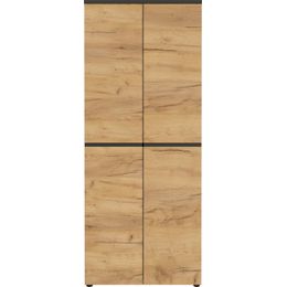 Germania Aktenschrank Lissabon braun 80x197x40 cm