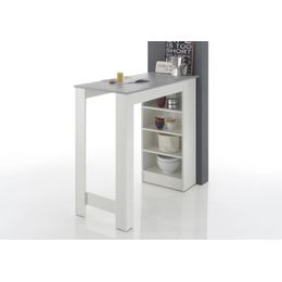 Stolkom Bartisch Mojito Wei&szlig; ca. 115x103x50 cm