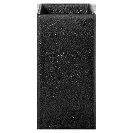 Asa Vase Quadro Schwarz matt 8x8x16 cm